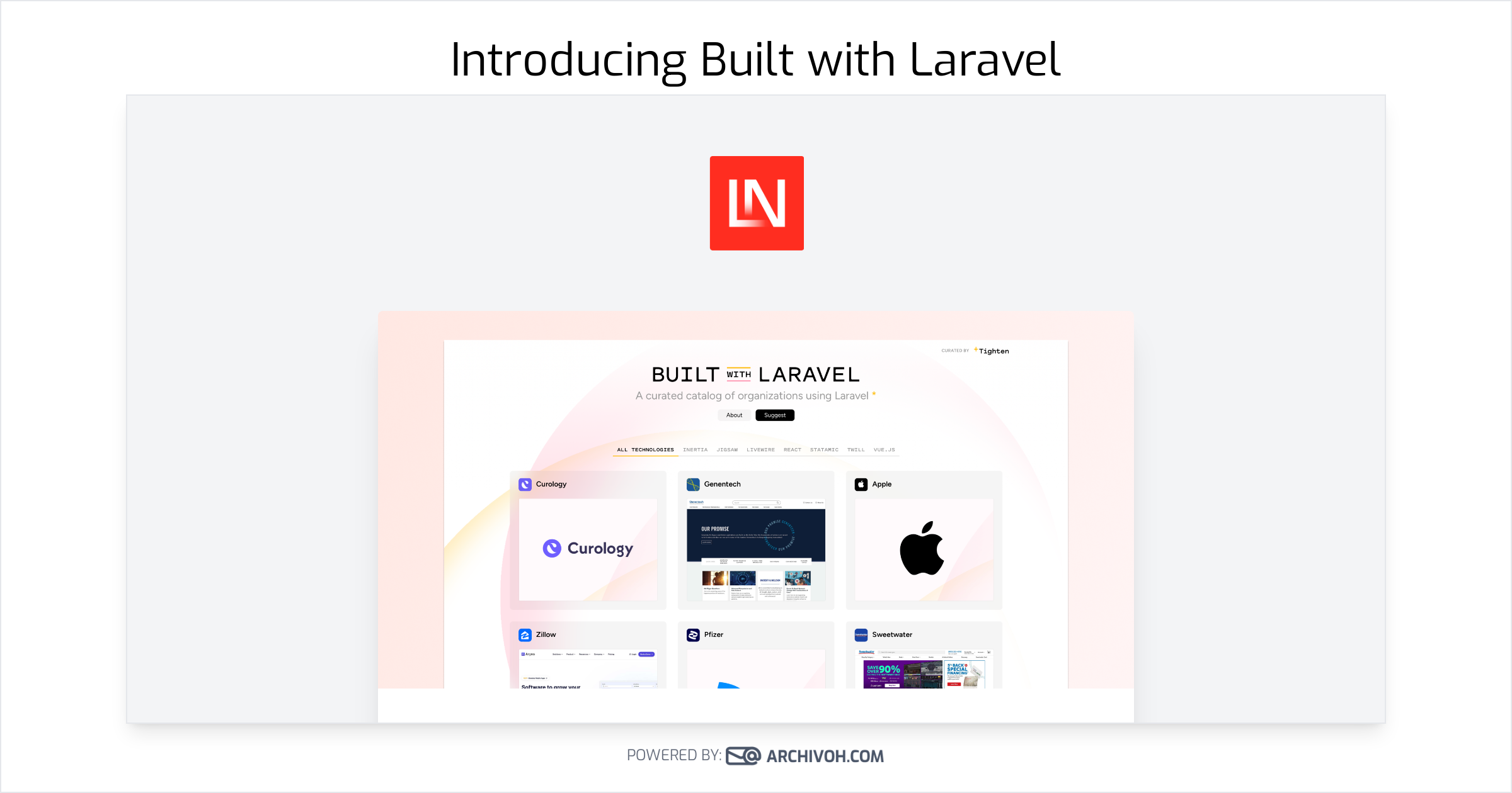 Introducing Built with Laravel