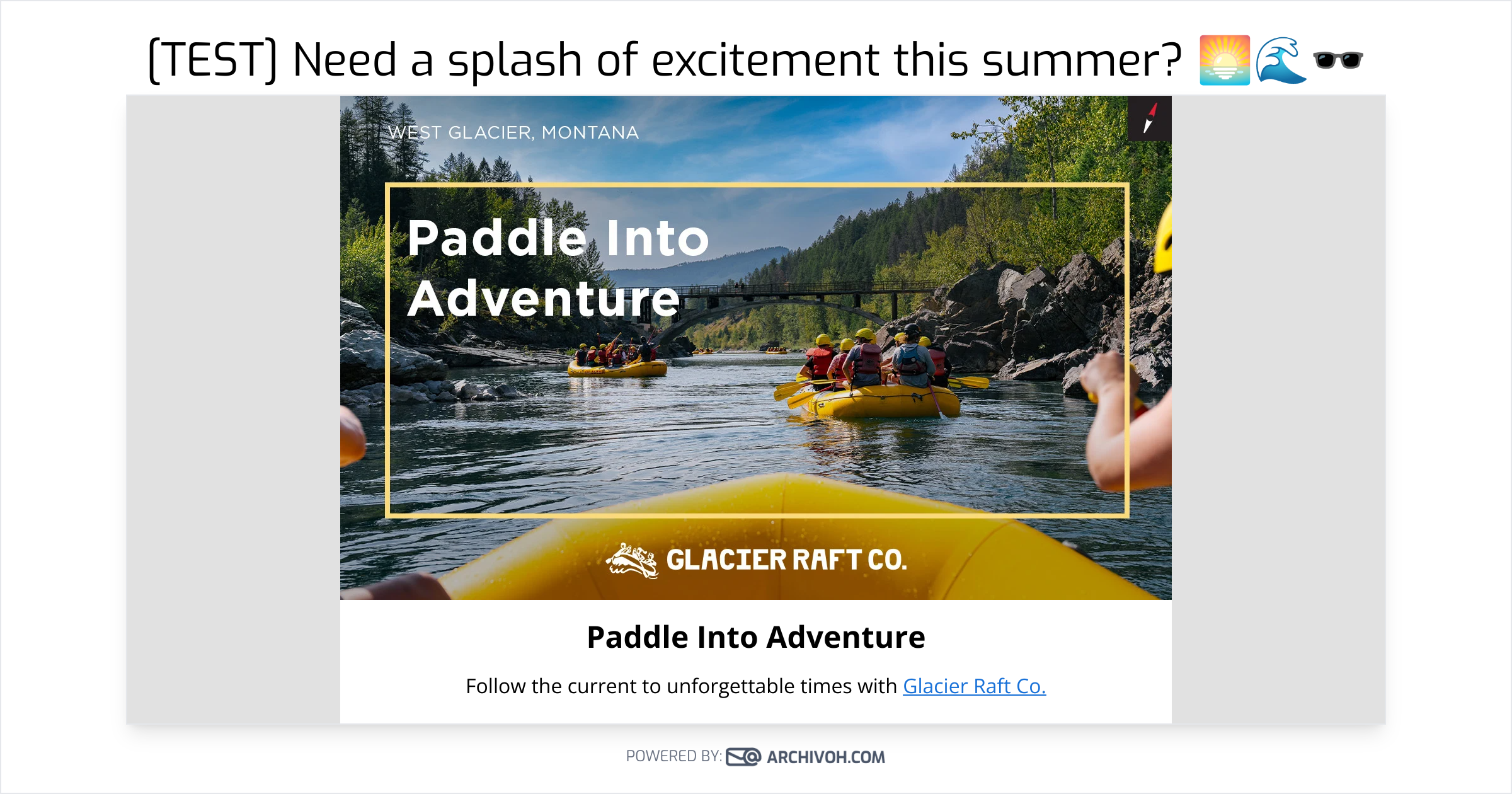 [TEST] Need a splash of excitement this summer? 🌅🌊🕶️