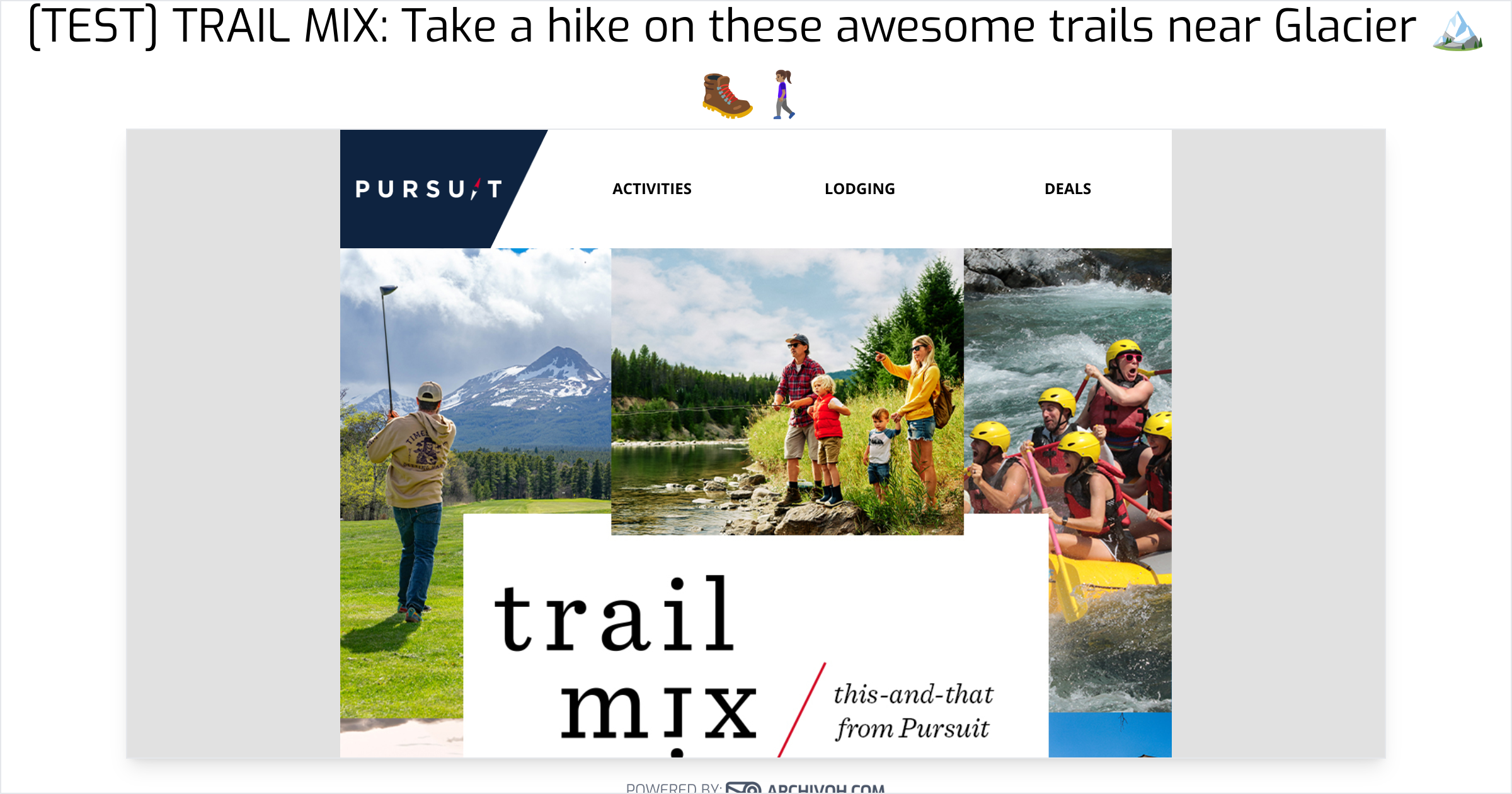 [TEST] TRAIL MIX: Take a hike on these awesome trails near Glacier...