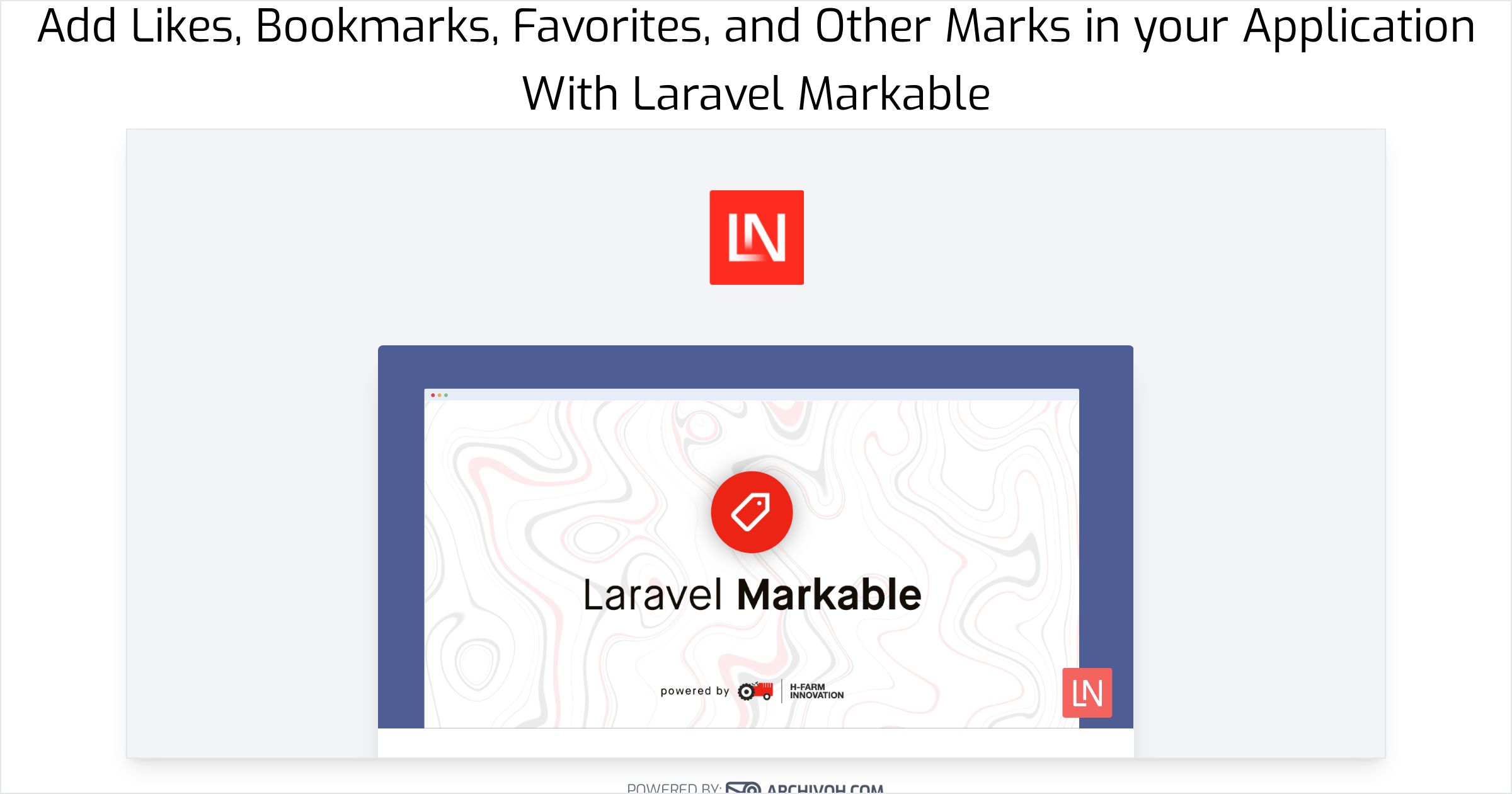 Add Likes, Bookmarks, Favorites, and Other Marks in your Applicatio...