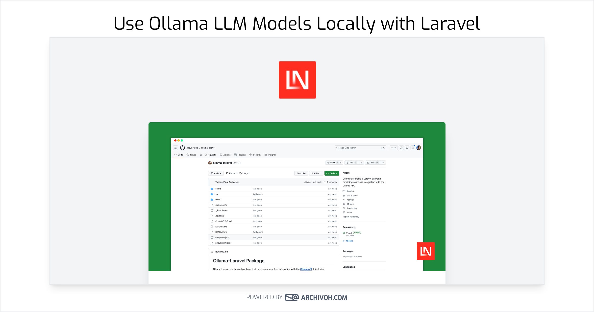 Use Ollama Llm Models Locally With Laravel